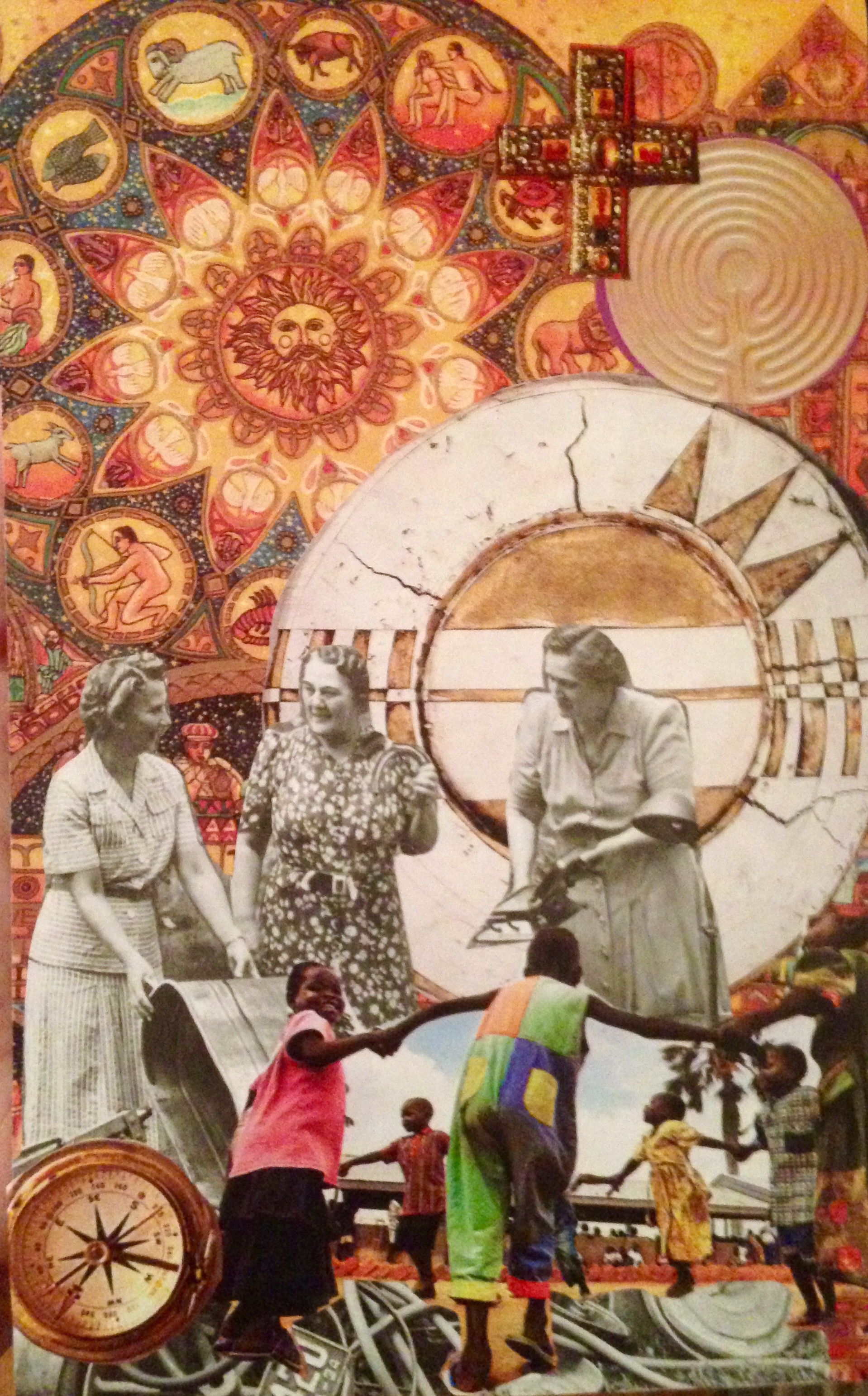 Circle of Friends: Make new friends, but keep the old. One is silver ...