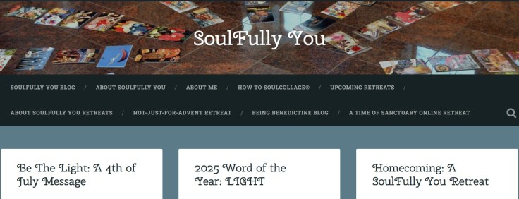 SoulFully You Blog – Being Benedictine